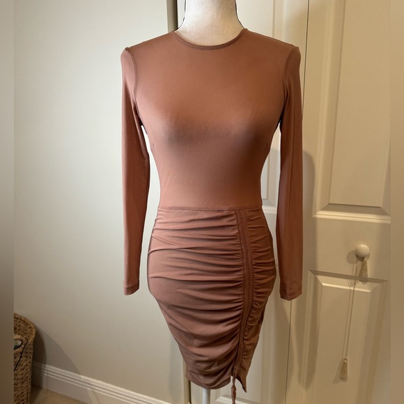 privy | Dresses | Privy Sheer Mesh Long Sleeve Dress | Poshmark
